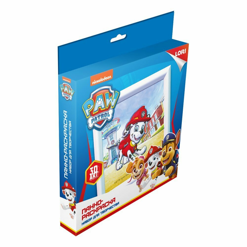 LORI 3D Art Панно-раскраска Маршалл Щенячий патруль Ипс-001 с 5 лет