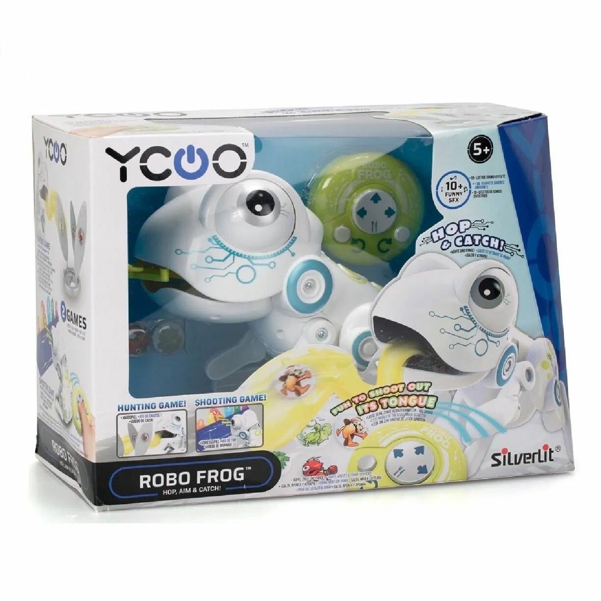 Робот Silverlit Robo Frog, лягушка на пульте управления .