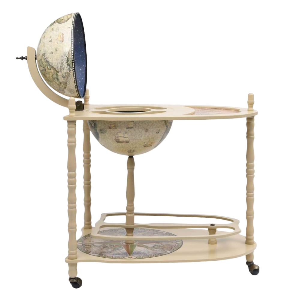 Глобус-бар напольный со столиком d 33