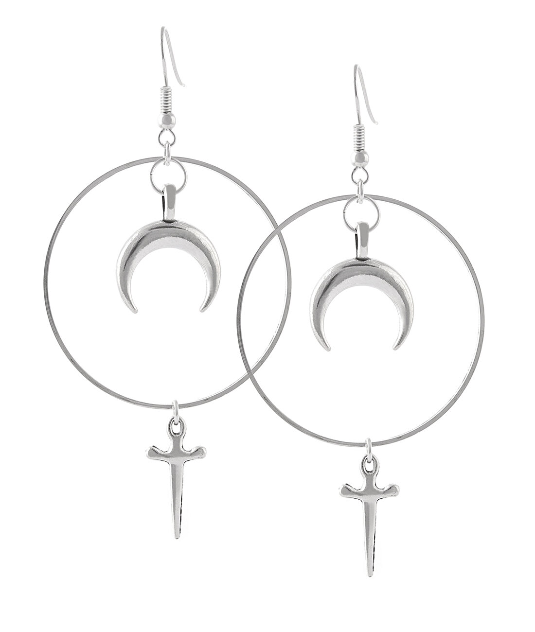 Серьги с подвесками