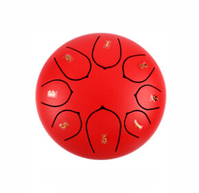 FTD-68C-RD Глюкофон, 15см, До мажор, красный, Foix