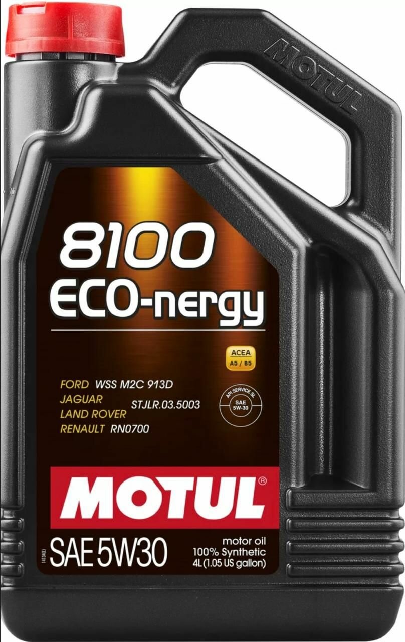 Масло моторное синтетическое "8100 ECO-NERGY 5W-30", 4л