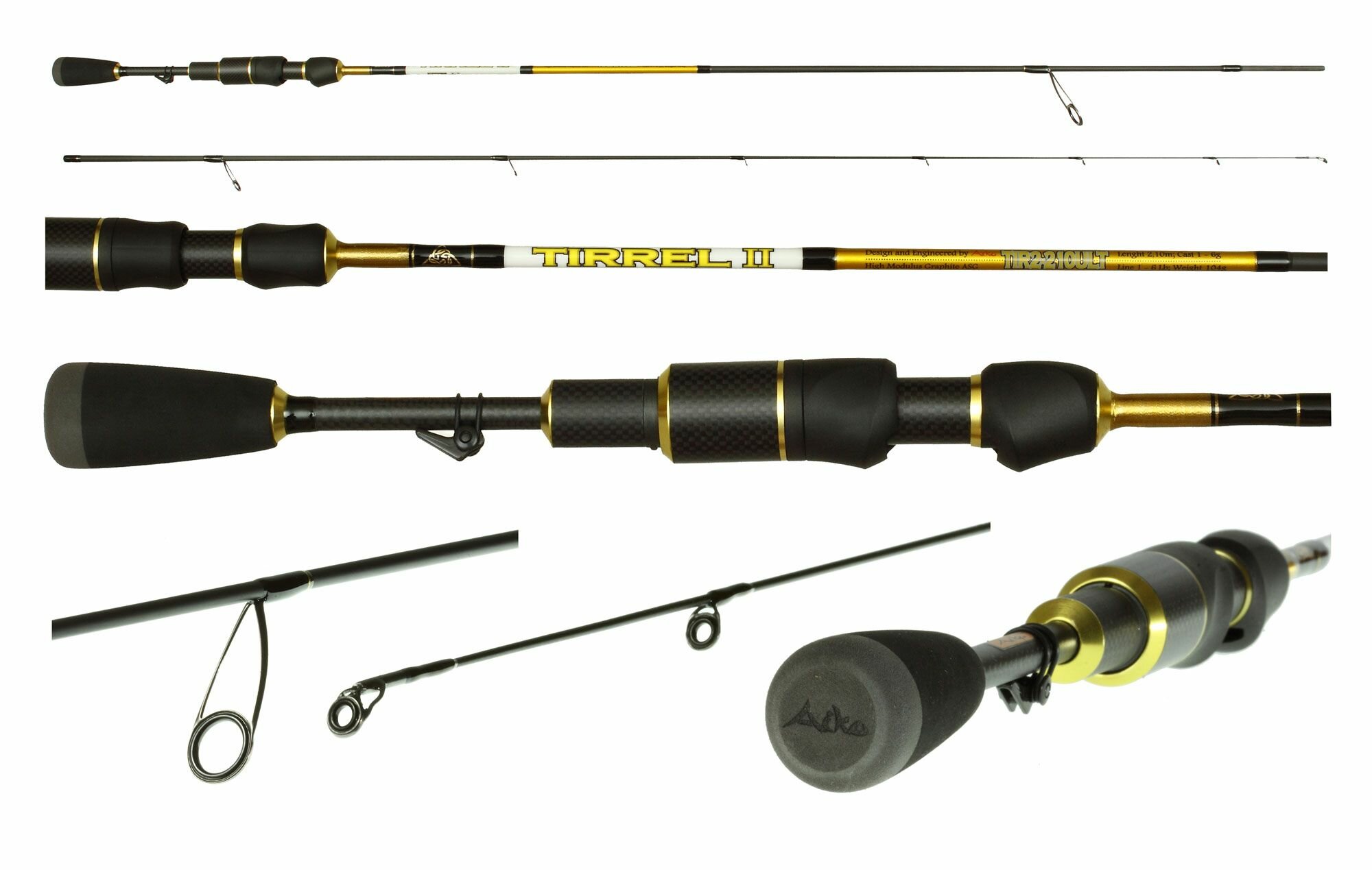 Спиннинг Aiko Tirrel II 215ULT 215 см. 1-7 г.