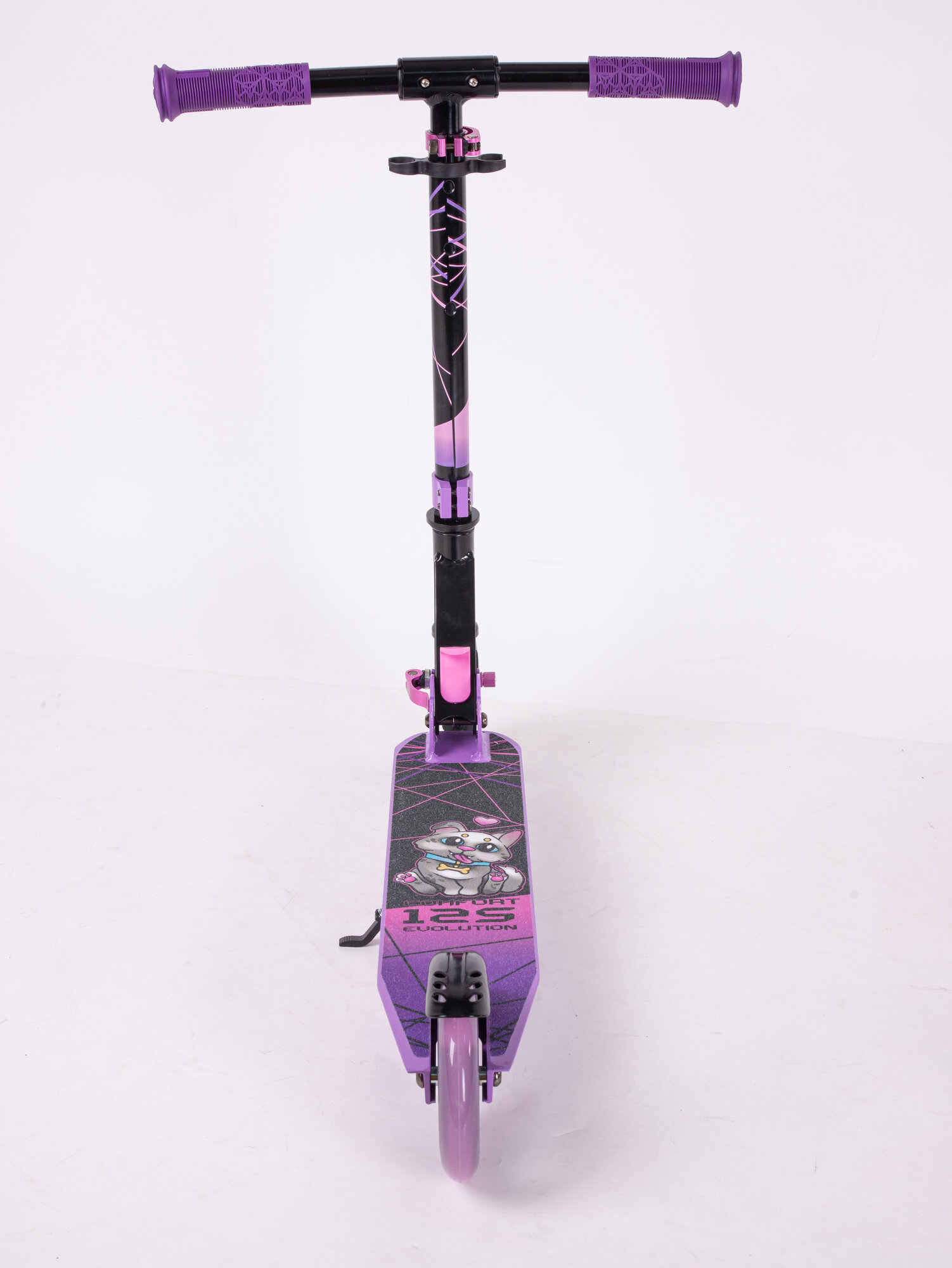 Самокат Tech Team Comfort 125 evolution purple — фото 1