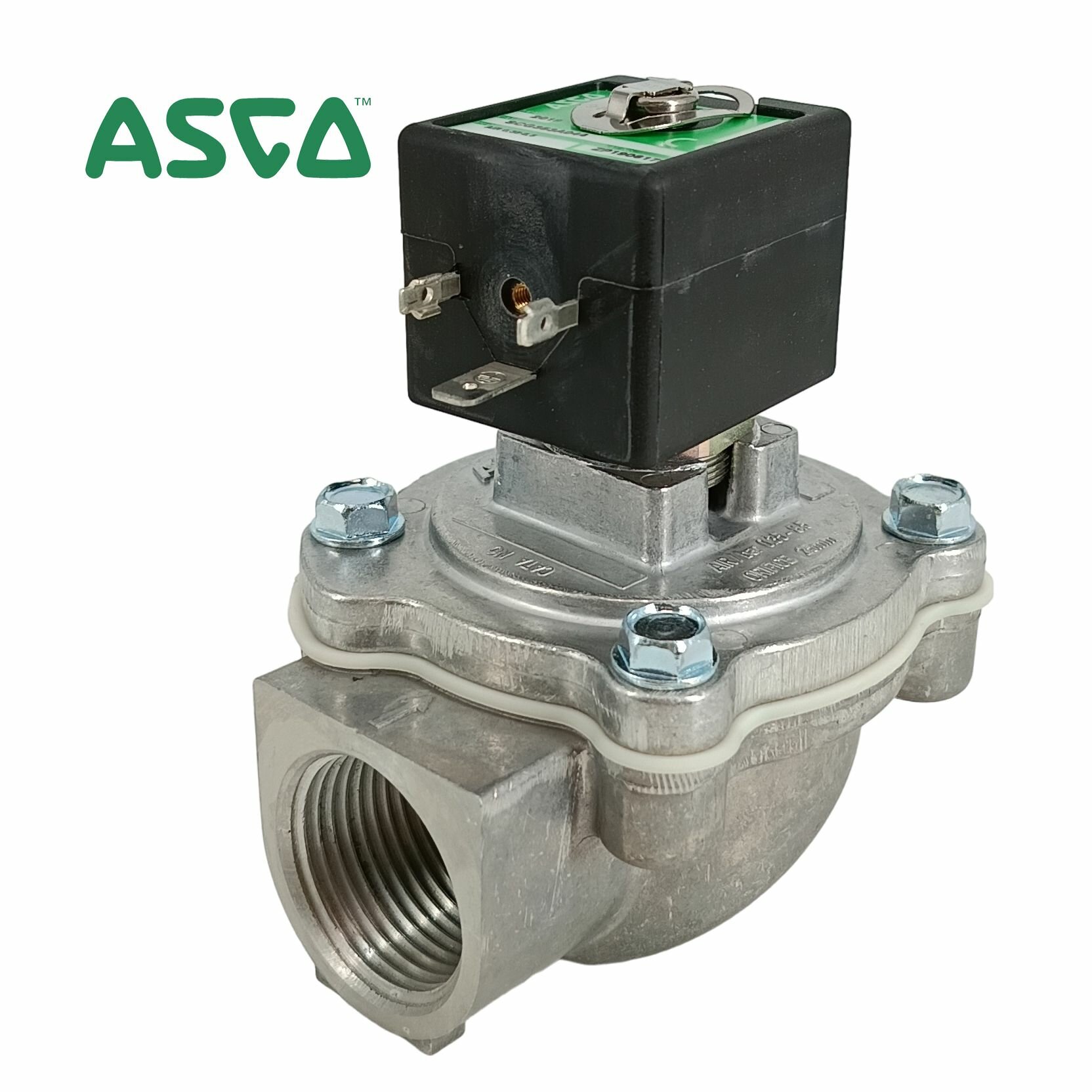 Клапан соленоидный импульсный Emerson ASCO SCG353A044.24/DC, 2/2, G1, резьбовое соединение, 24 В, условный проход 27мм