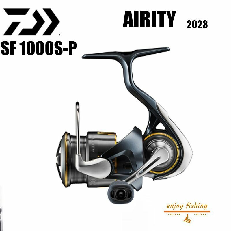 DAIWA 2023 AIRITY SF 1000S-P безынерционная катушка для спиннинга и ловли хищника лёгкая и прочная