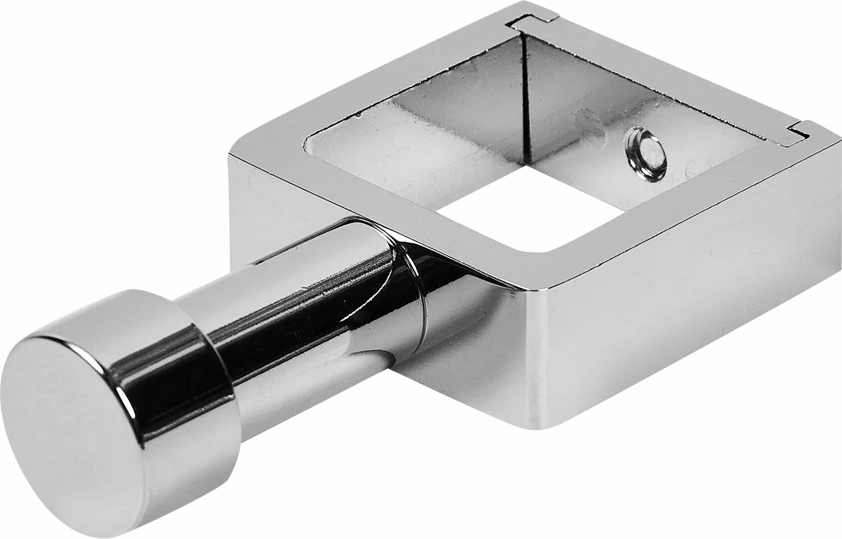 Крючок для полотенцесушителя КР2-00 квадратный профиль 1 цвет хром