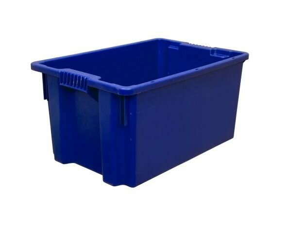 Ящик Дигрус 600х400х400 сплошной синий Я-60.40.40-СС/Д