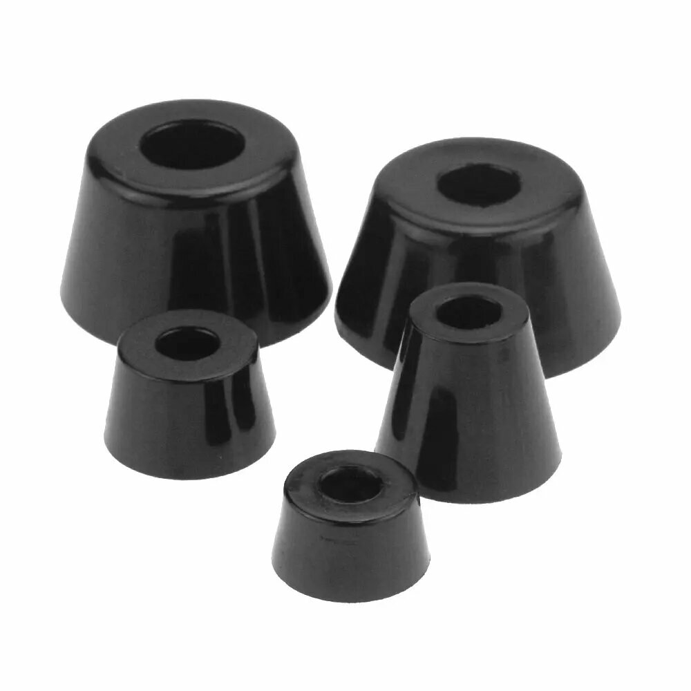4 шт./лот, черные резиновые ножки, защита для пола стула, Нескользящие, для мебели, накладки на ножки стола, мебели, аксессуары для мебели 25x20x13mm