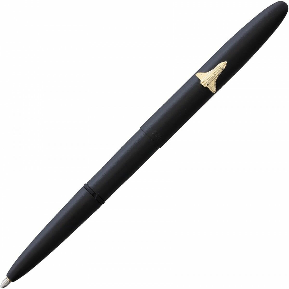 Космическая шариковая ручка Fisher Space Pen Bullet (Space Emblem Black)