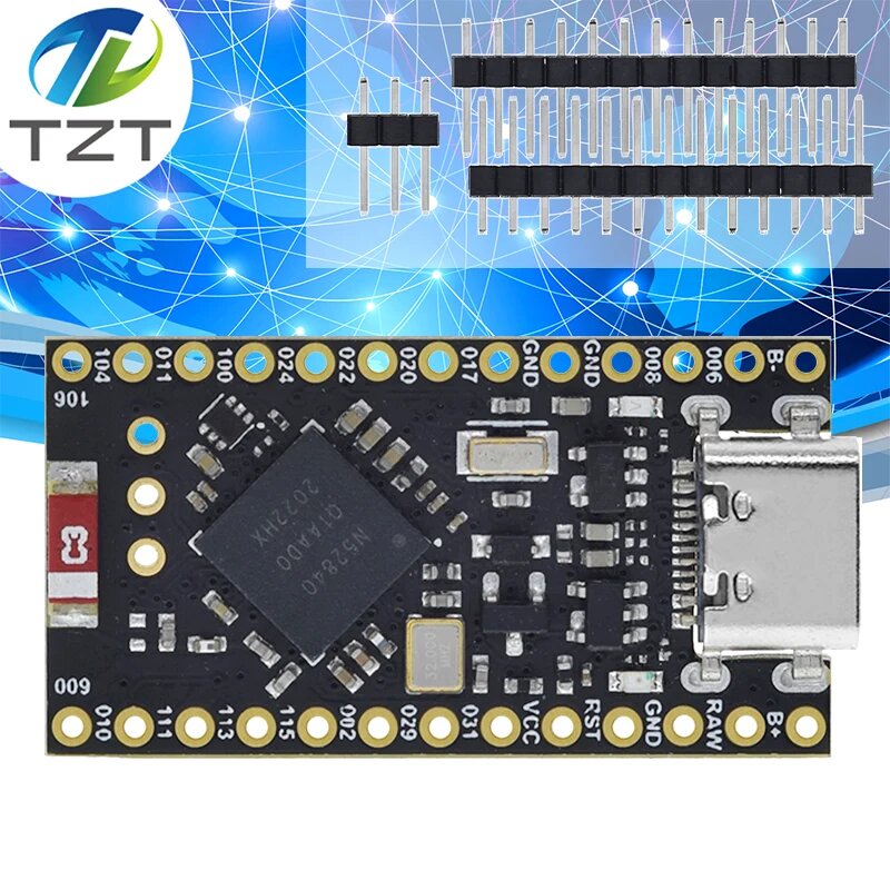 TYPE-C UBS NRF52840 1 МБ 256 КБ ОЗУ Макетная плата, совместимая с Arduino Pro Micro Nano V2.0 Bluetooth-управление зарядкой