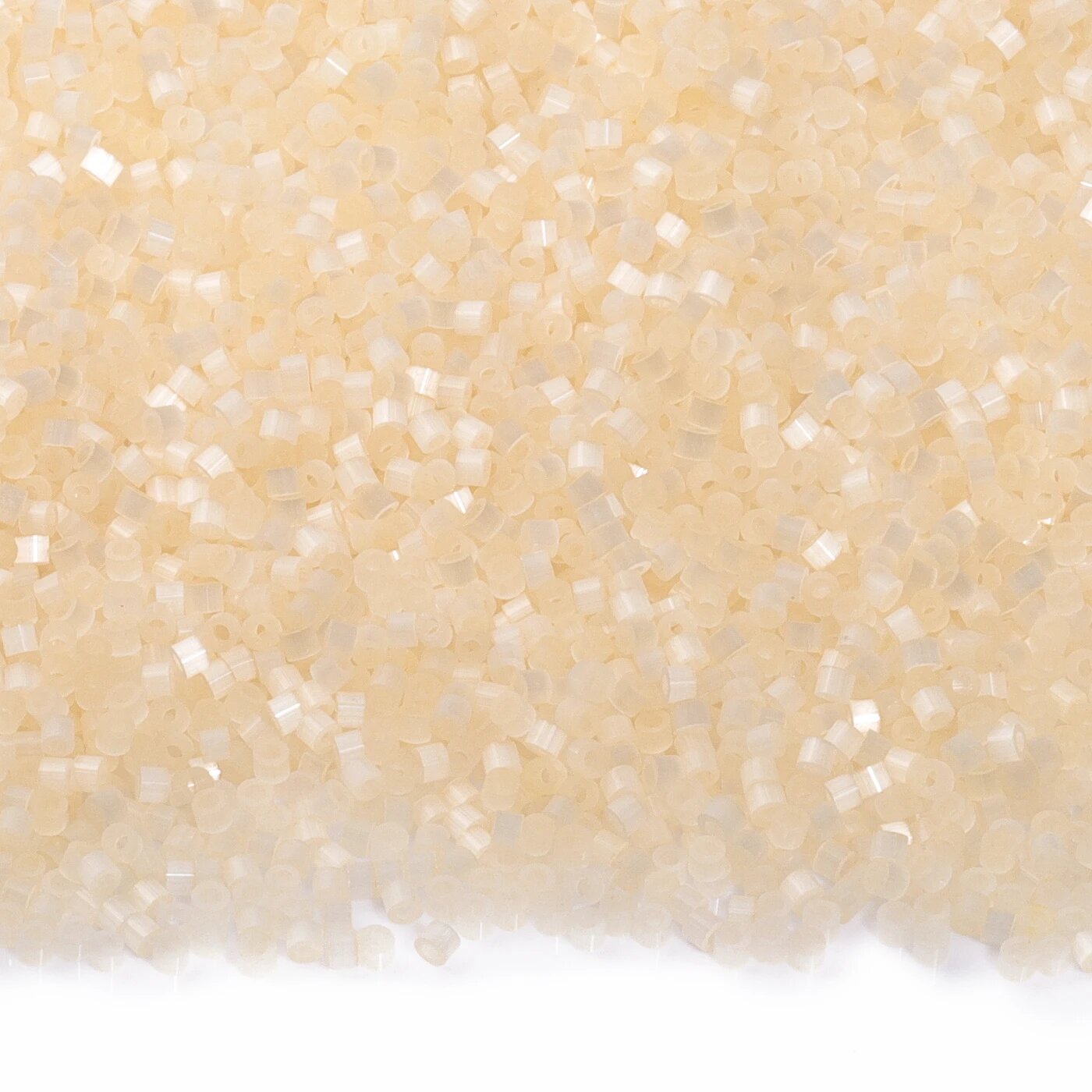 Кошачий глаз стеклянные бусины QIIY 1,6 мм 50 г Белый, MY4015