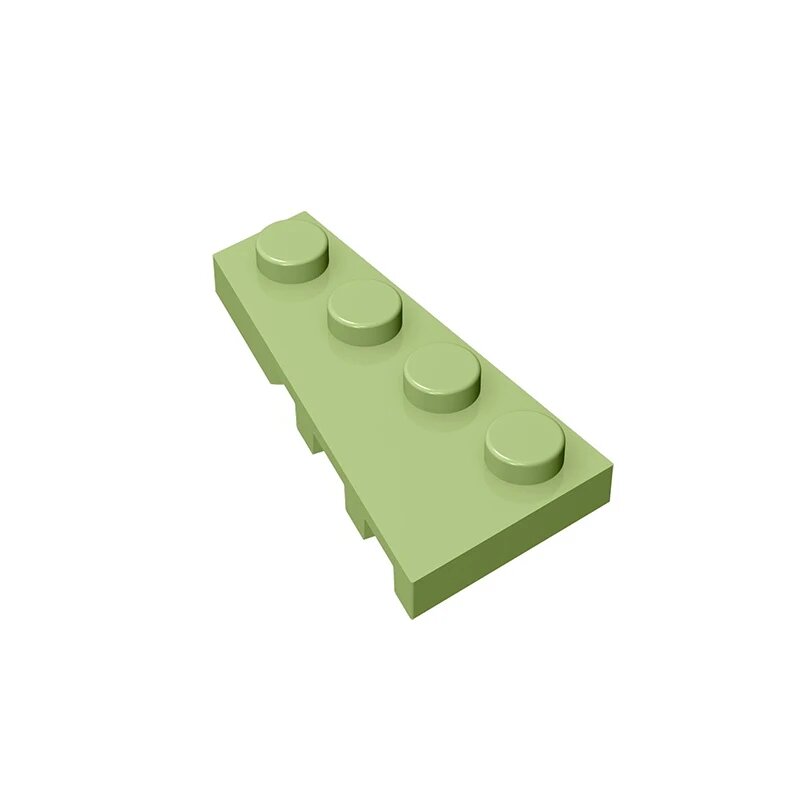 Пластина Lego 4x2 клиновидная, цвет 049