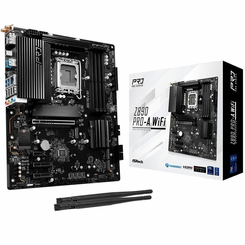 Материнская плата ASRock Z890 PRO-A WIFI, RTL