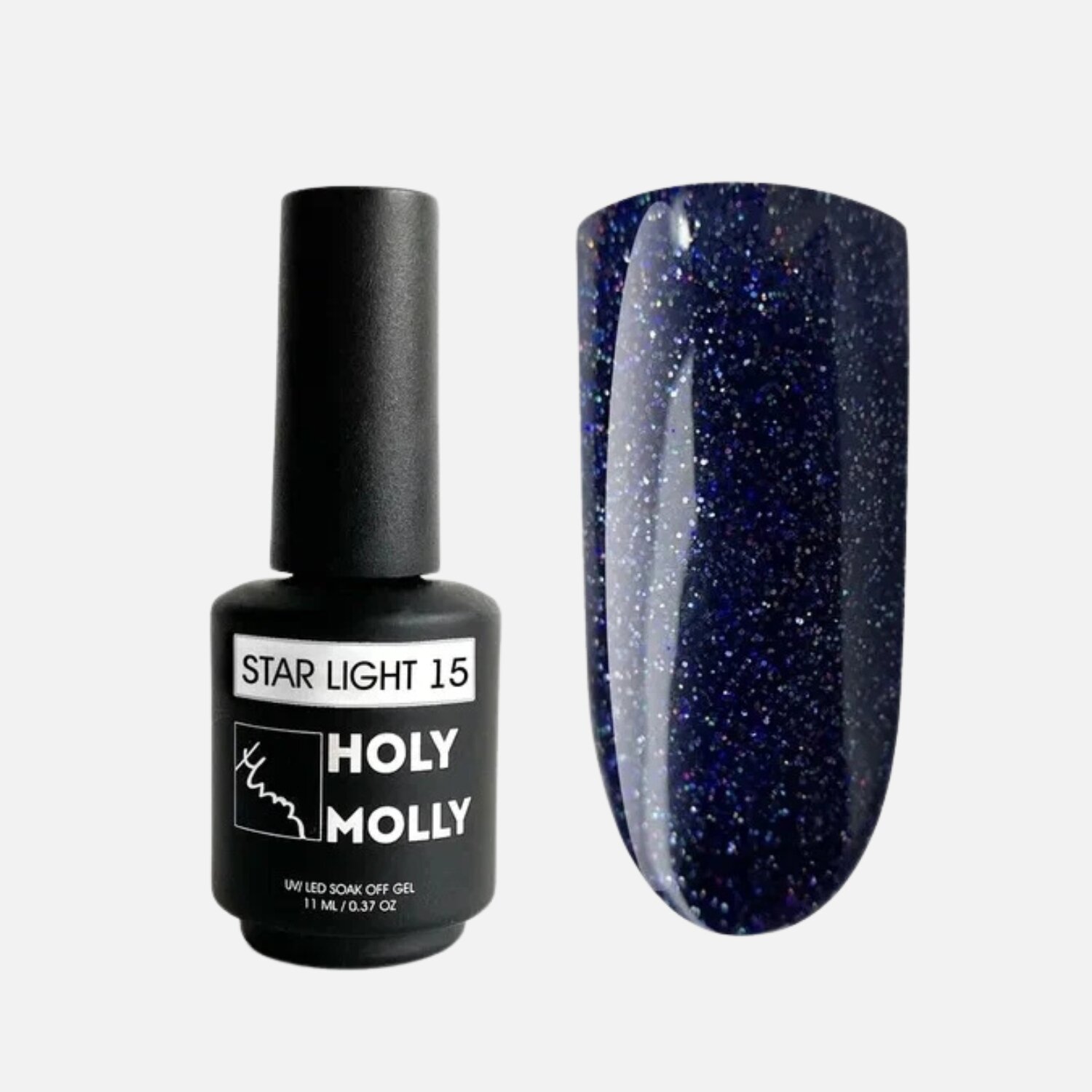 Гель-лак Holy Molly Star Light №15 11 мл