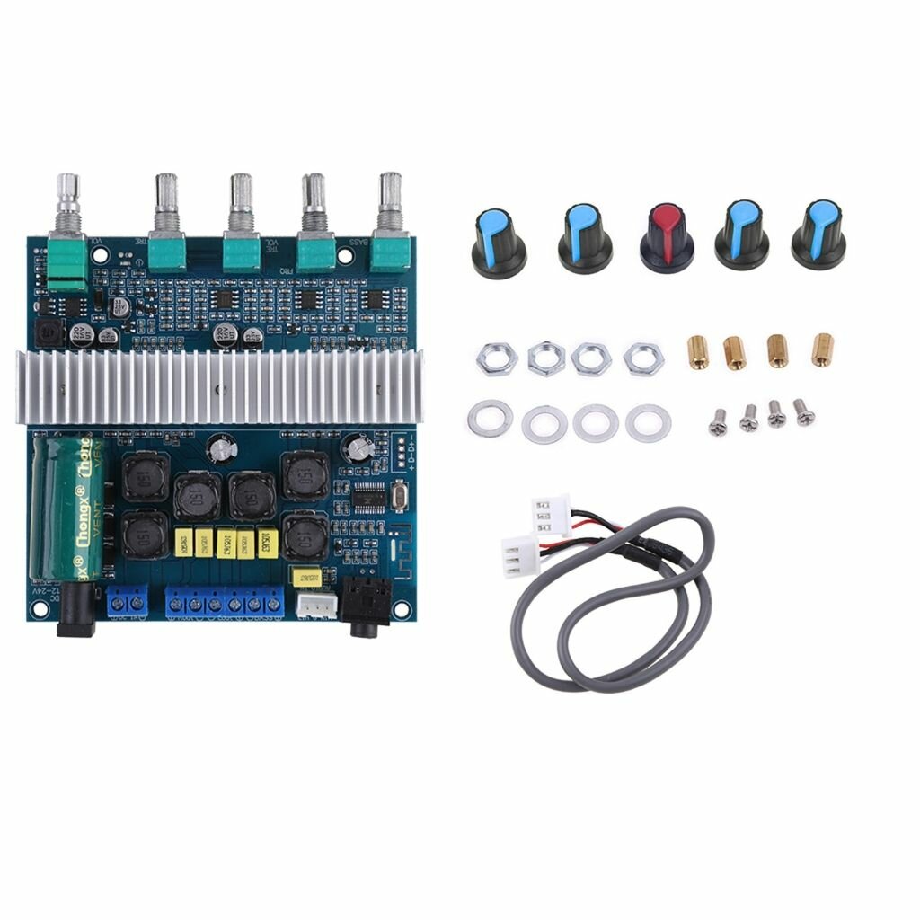 Запчасть для аудиотехники, TPA3116 Bluetooth 5.0 мощный 2.1 сабвуфер усилитель - версия с Bluetooth
