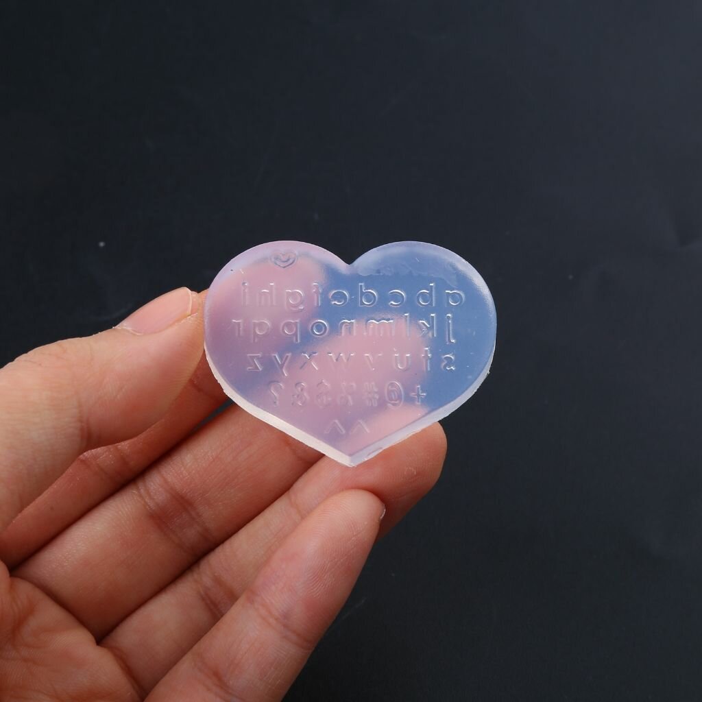 Мини Буквы и цифры 3D Украшения для ногтей УФ-Кристалл Эпоксидная смола Плесень Силиконовая форма DIY Ремесла Ювелирные изделия