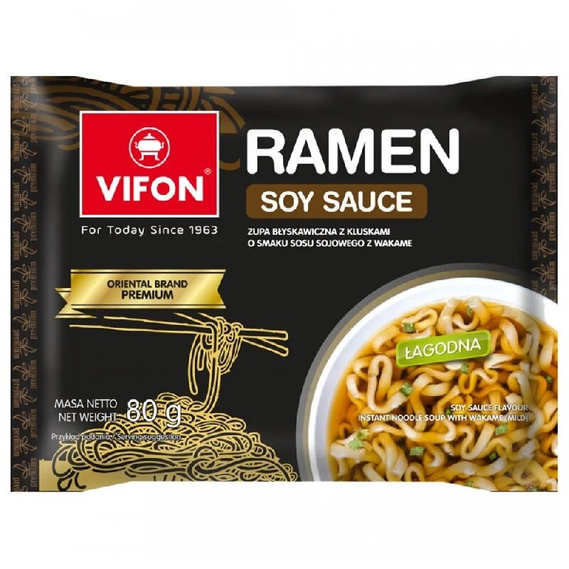 Суп-лапша VIFON RAMEN быстрого приготовлениия /пакет/ 80г