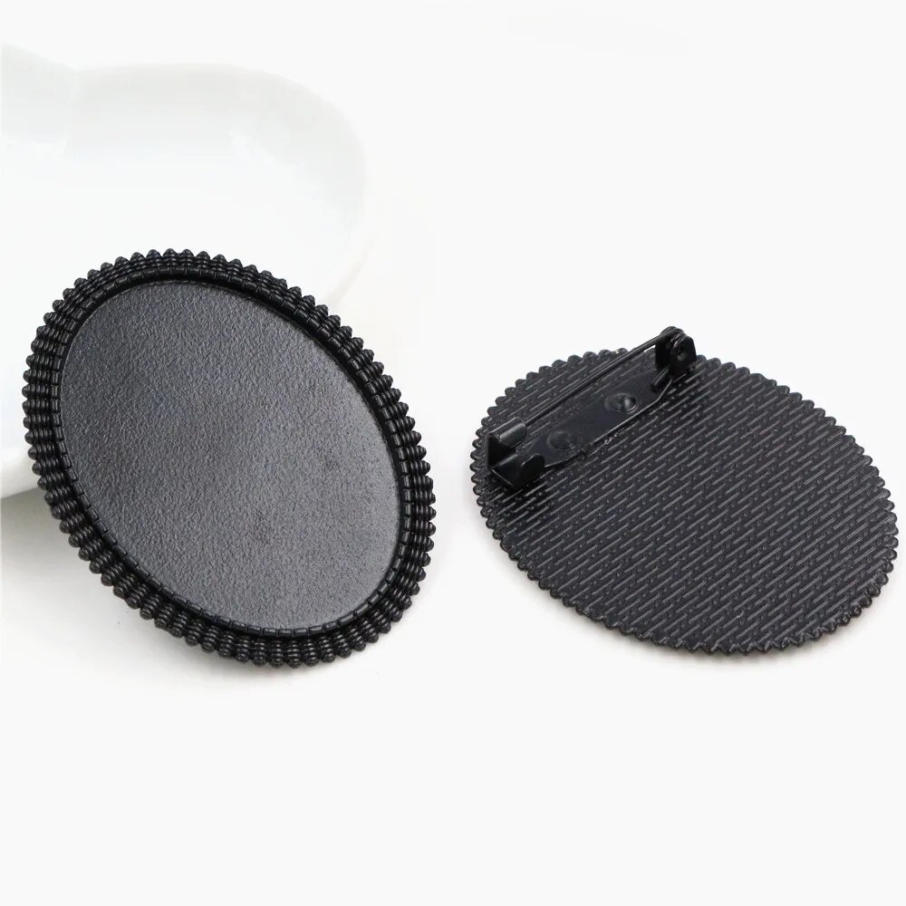 Комплект булавки для бижутерии Wadsfred 5 шт Черный, B1-35