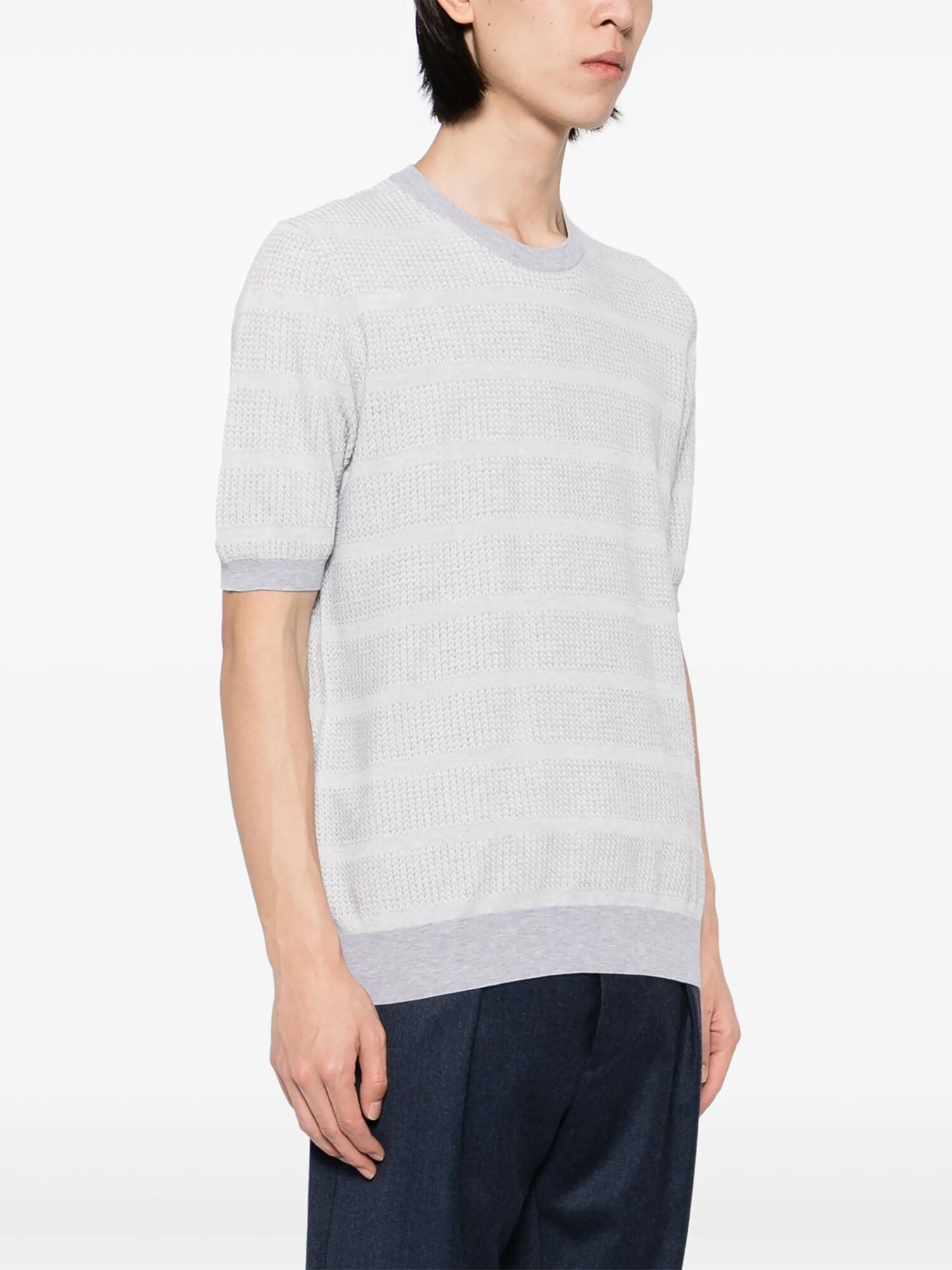 Свитер Cruciani C, размер IT/FR 48, , серый — фото 1