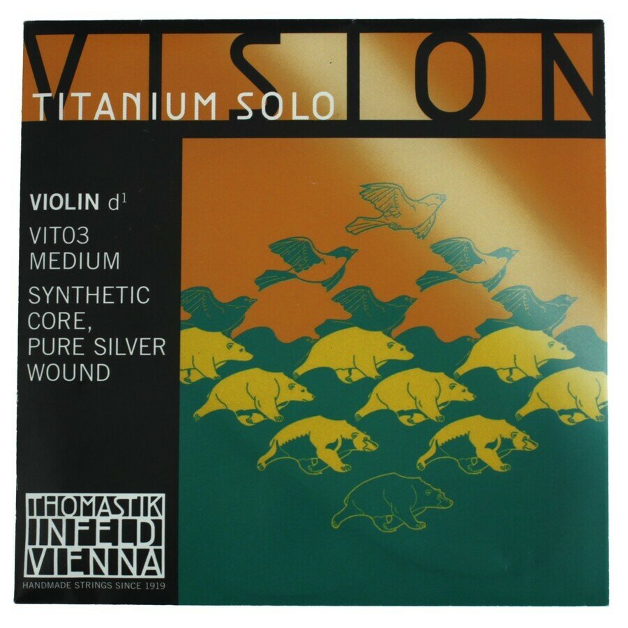 Струна скрипичная D(РЕ) VIT03 Vision Titanium Solo, Thomastik