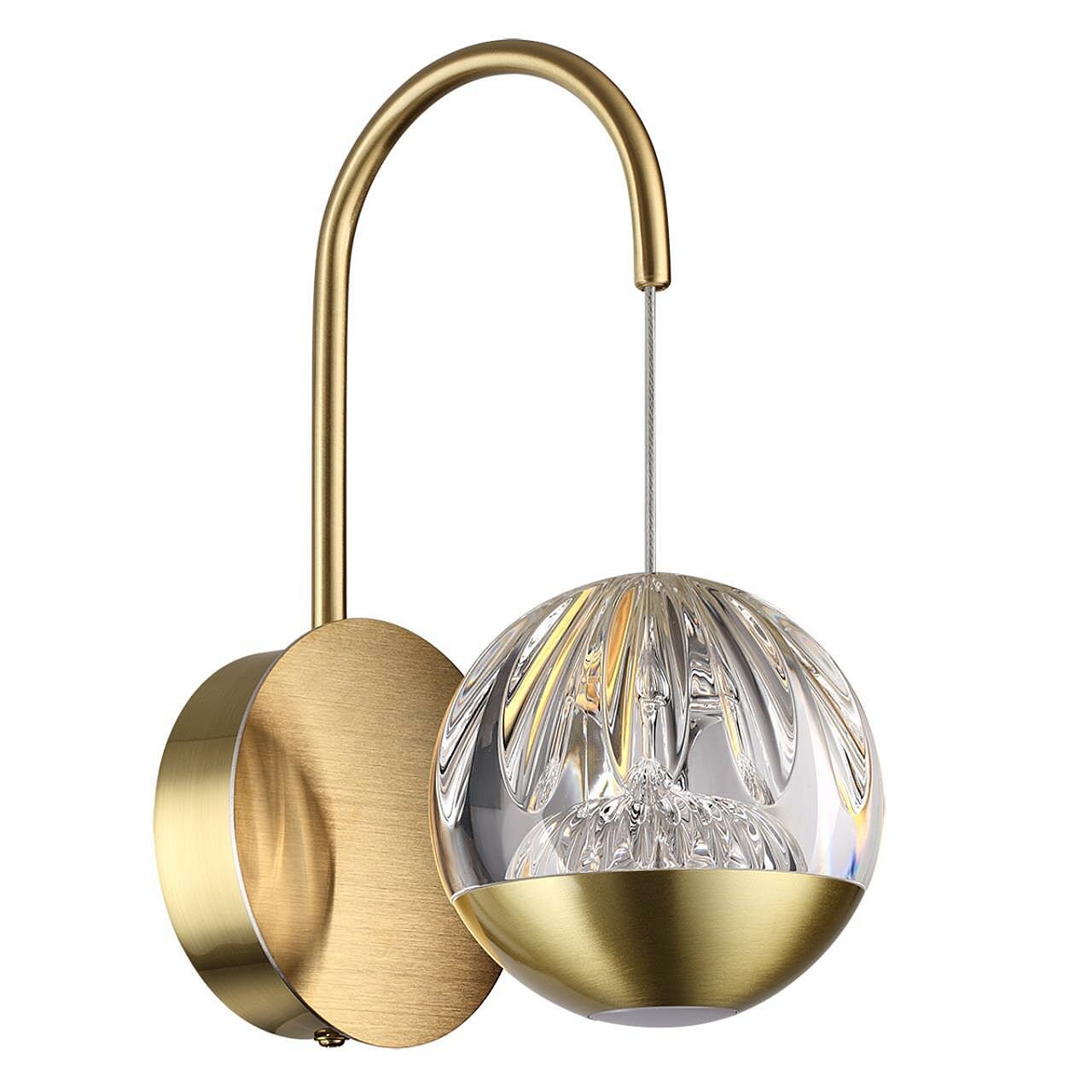 Настенное бра Odeon Light Sono 5101/5WL, LED, 5Вт, кол-во ламп:1шт, Бронза