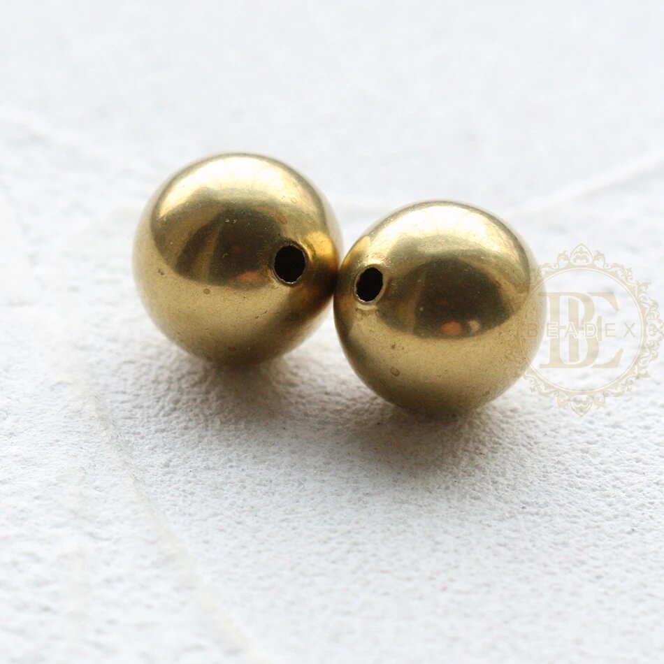 Шары латунные 14mm, 4шт