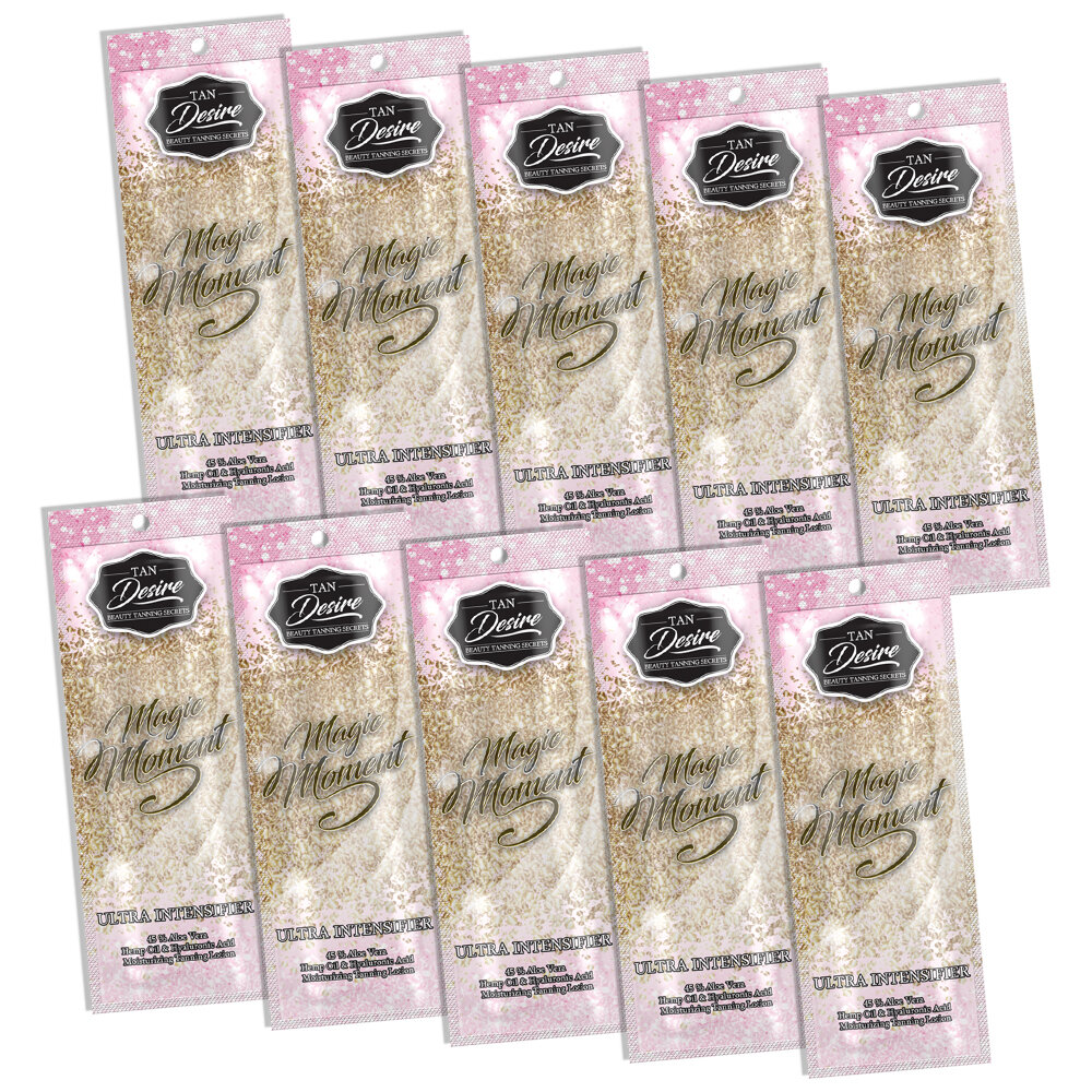 Крем Tan Desire Magic Moment для загара в солярии ультра-ускоритель набор 10 шт 15 мл