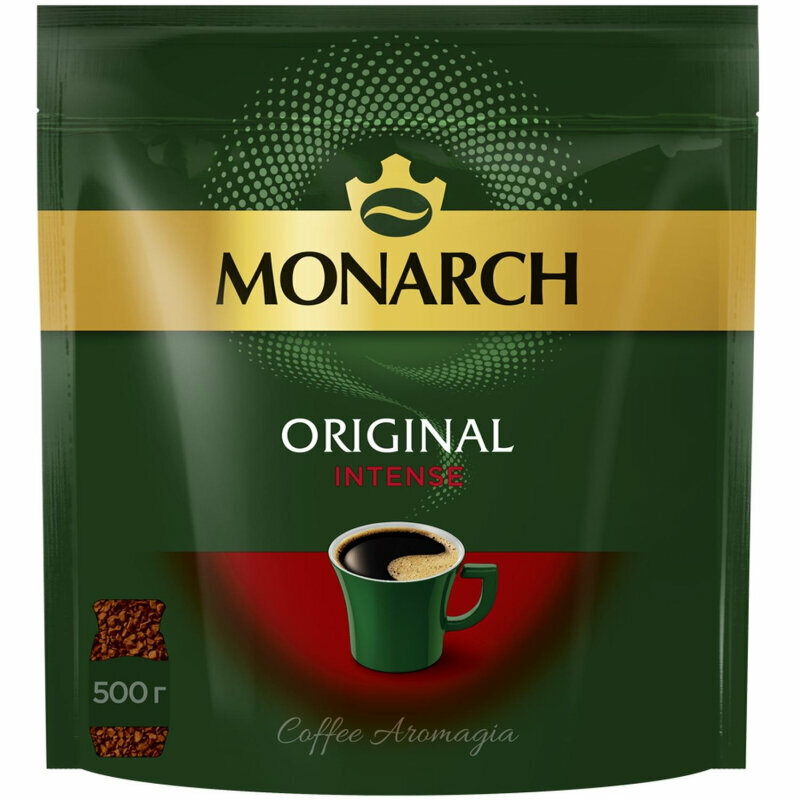 Кофе растворимый сублимированный Monarch Original Intense натуральный 500 г, 2199712