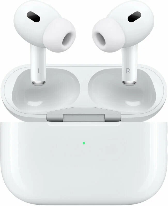 Наушники беспроводные Apple AirPods Pro 2 / USB-C, белый / MTJV3LL/A (упаковка открыта)
