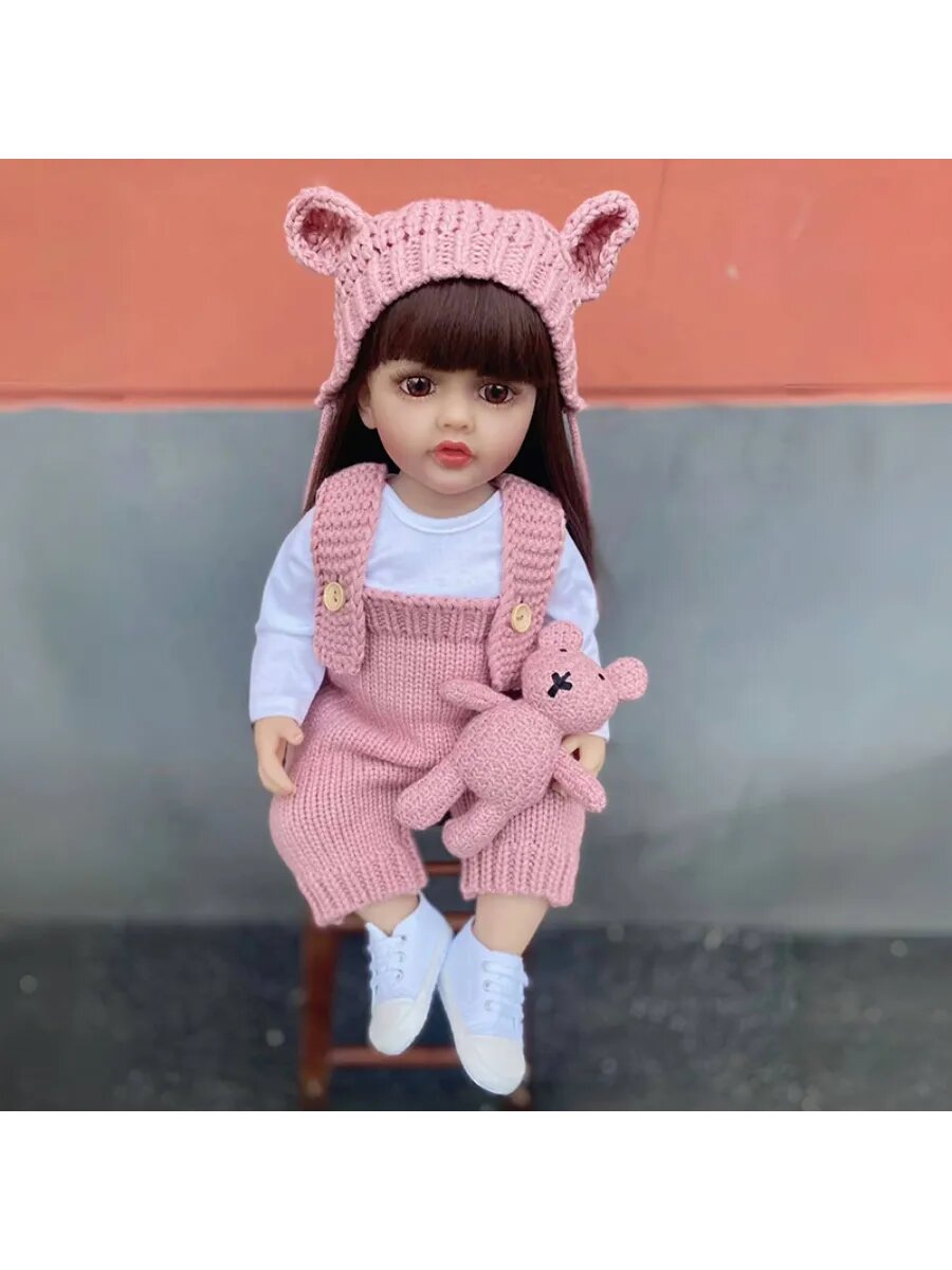 Силиконовая кукла Реборн Бэби, 55 см