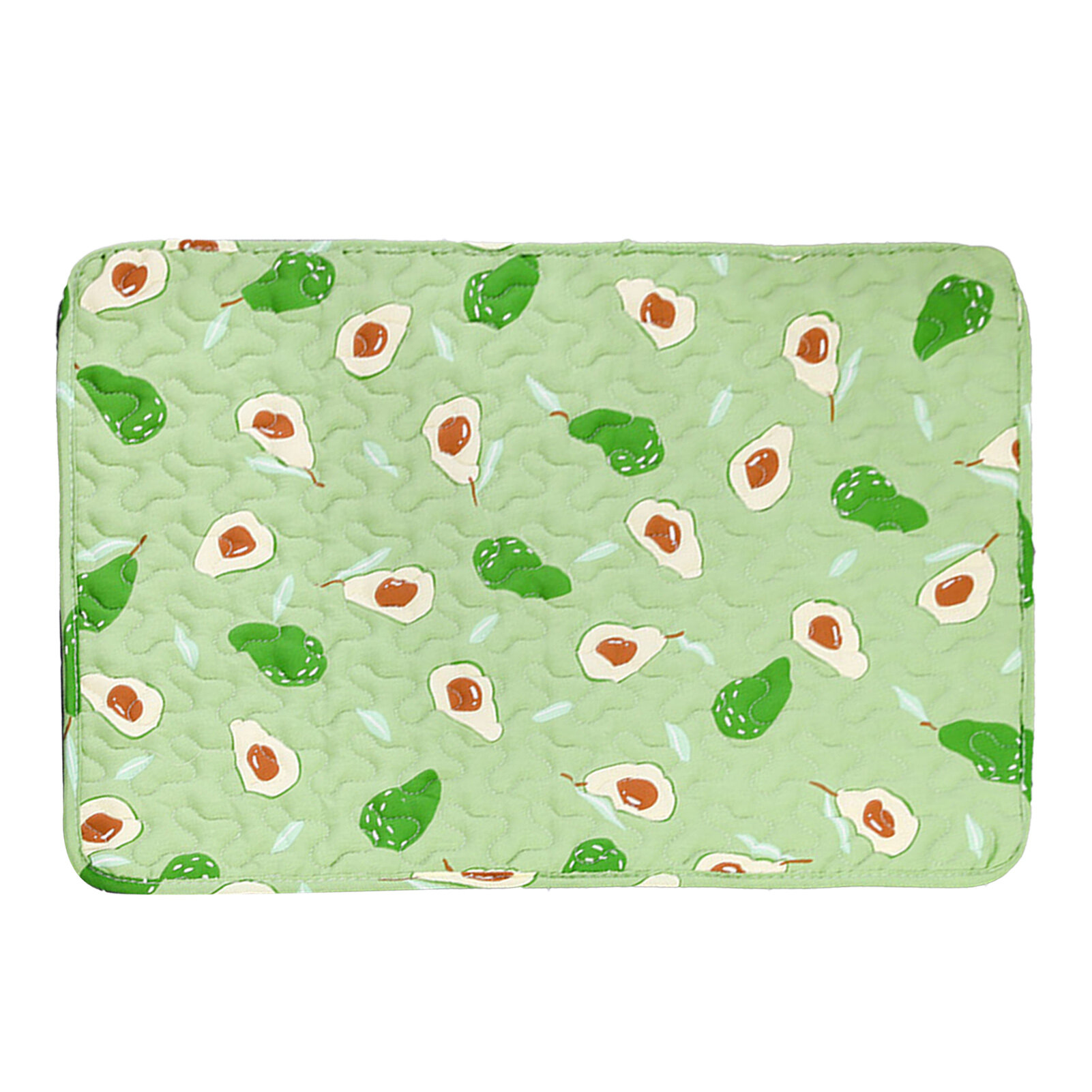 Подушка для домашних животных Four Seasons, универсальная, устойчивая к царапинам, мягкая и удобная, из чистого хлопка, для собак, дома, зеленый цвет «Авокадо», 40x30 см/15,75x11,81 дюйма (рекомендуется для собак весом до 4 кг/8,8 фунтов).