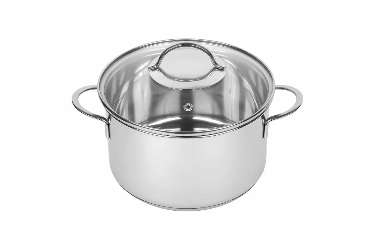 Appetite Pretty Кастрюля из нержавеющей стали, объём 4,7 л, диаметр 22 см, SH05473