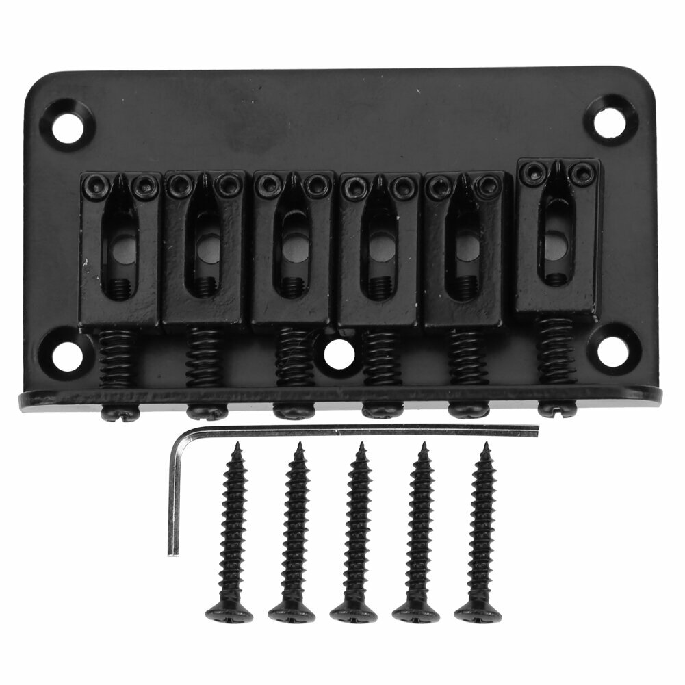 Подставка для гитары, аксессуар для детского музыкального инструмента, прочная металлическая стандартная конструкция, 78 мм, черная.