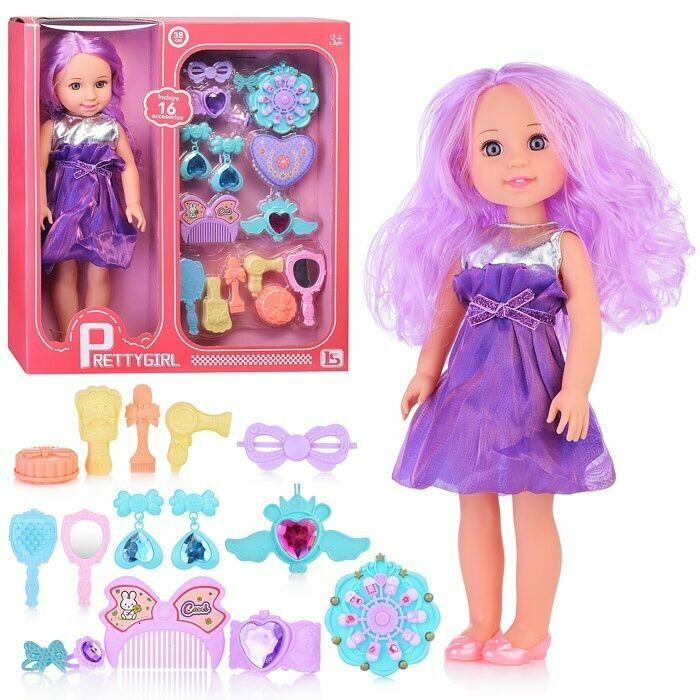 Кукла Oubaoloon "Красотка Аня", с аксессуарами, в коробке (LS1503)