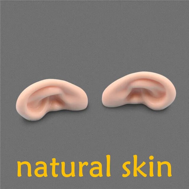 Уши из глины natural skin