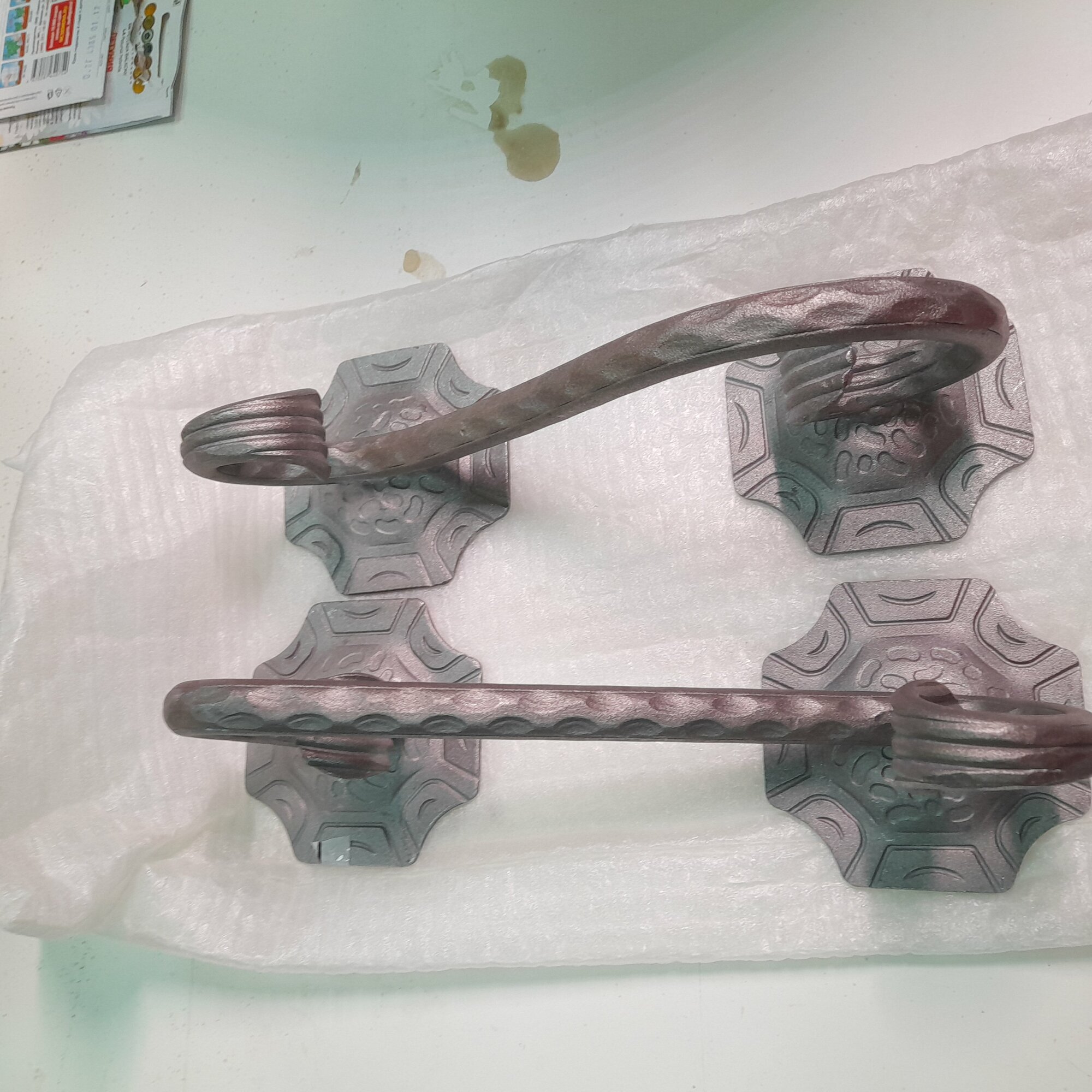 Ручка дверная кованая арт.5033,01 260*80 мм