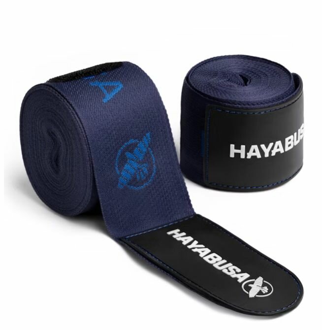 Hayabusa, Deluxe Hand Wraps, Бинты боксерские, синий цвет
