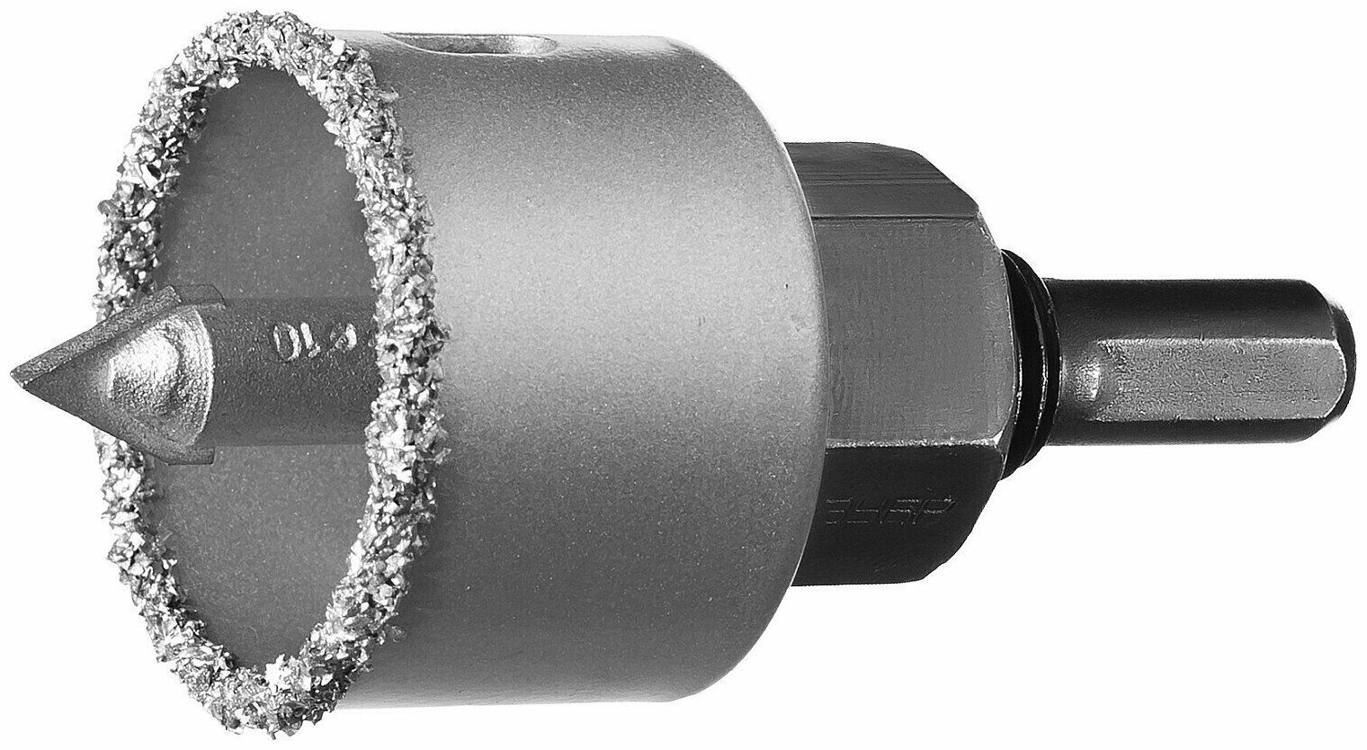 ЗУБР 38 мм, L 25 мм, карбид вольфрама, коронка-чашка с державкой и сверлом, Профессионал (33360-038)