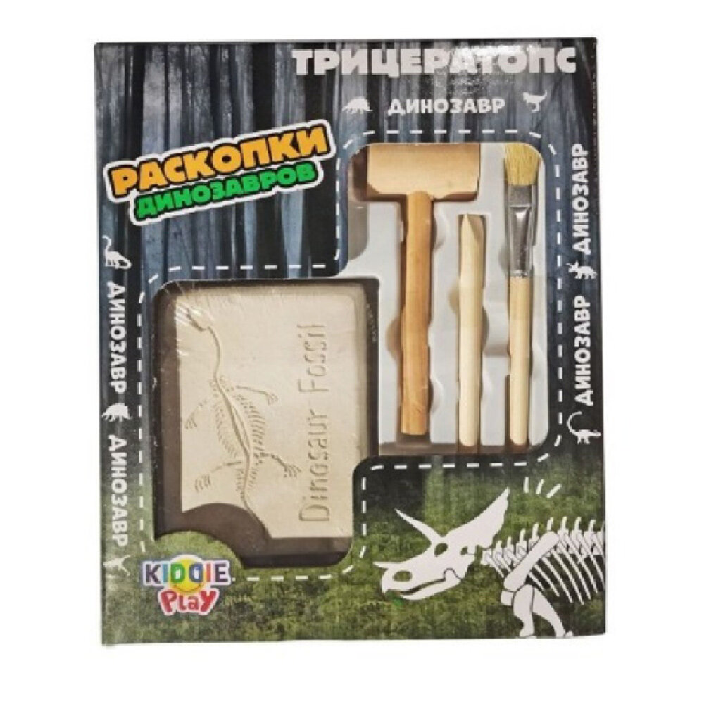 Kiddie Play Раскопки Скелет динозавра 109 с 6 лет