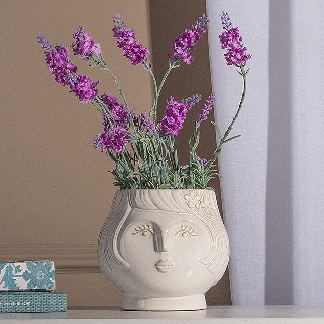 Декоративное кашпо Lady Bianca 16*14 см, EDG, 017240-12