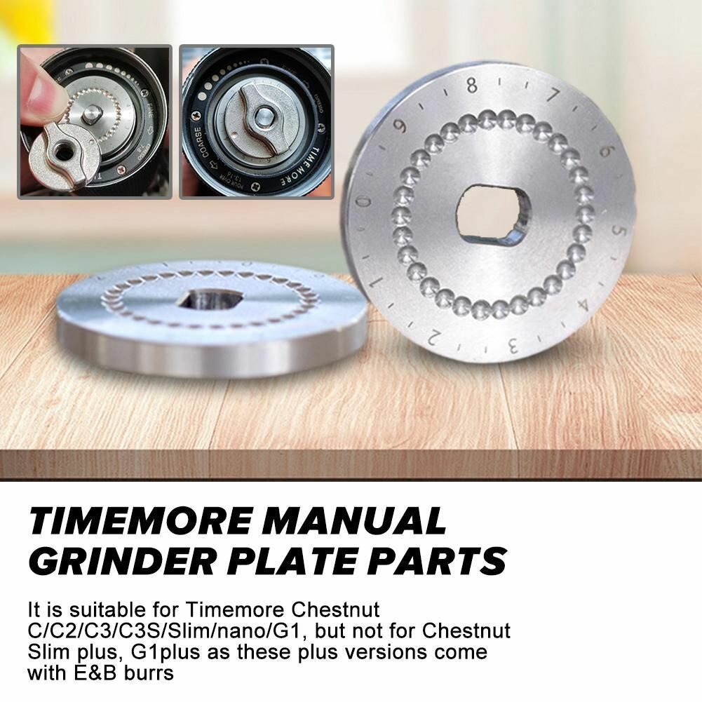 Детали пластины ручной кофемолки для timemore chestnut c c2 c3 c3s slim g1