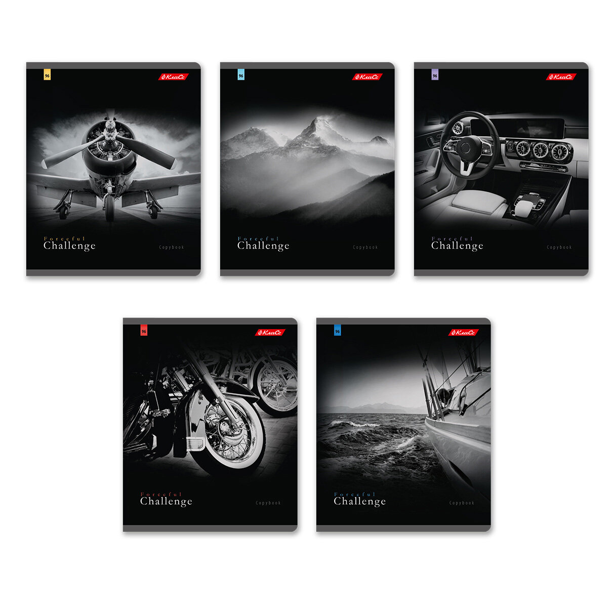 Светоч 96ТЕТк-006-XU69 Тетрадь ученическая софт-тач ламинация A5+ 96 л клетка в пленке 000777 1шт