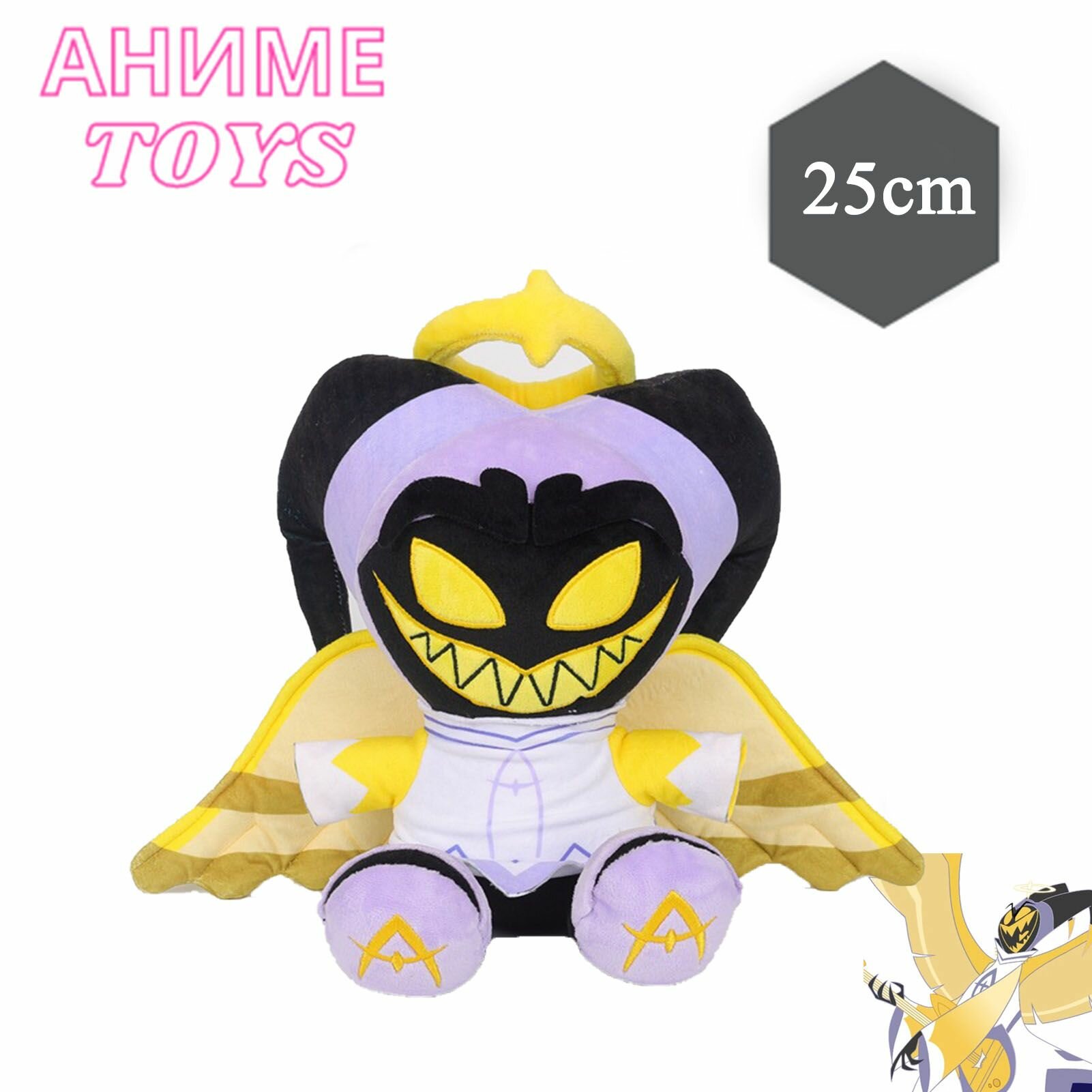 Мягкая игрушка Отель Хазбин / Hazbin Hotel - Adam / Адам 25cm