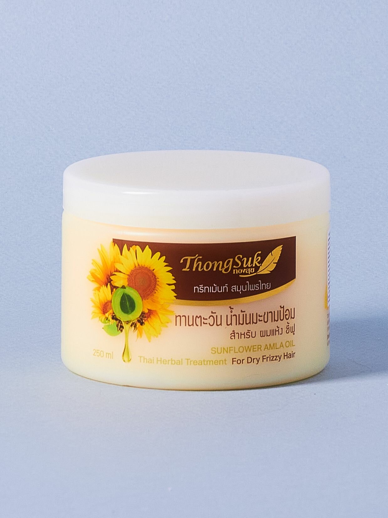 THONGSUK Маска для волос Амла и Подсолнечник 250 мл Herbal Treatment Mask Sunflower Amla Oil