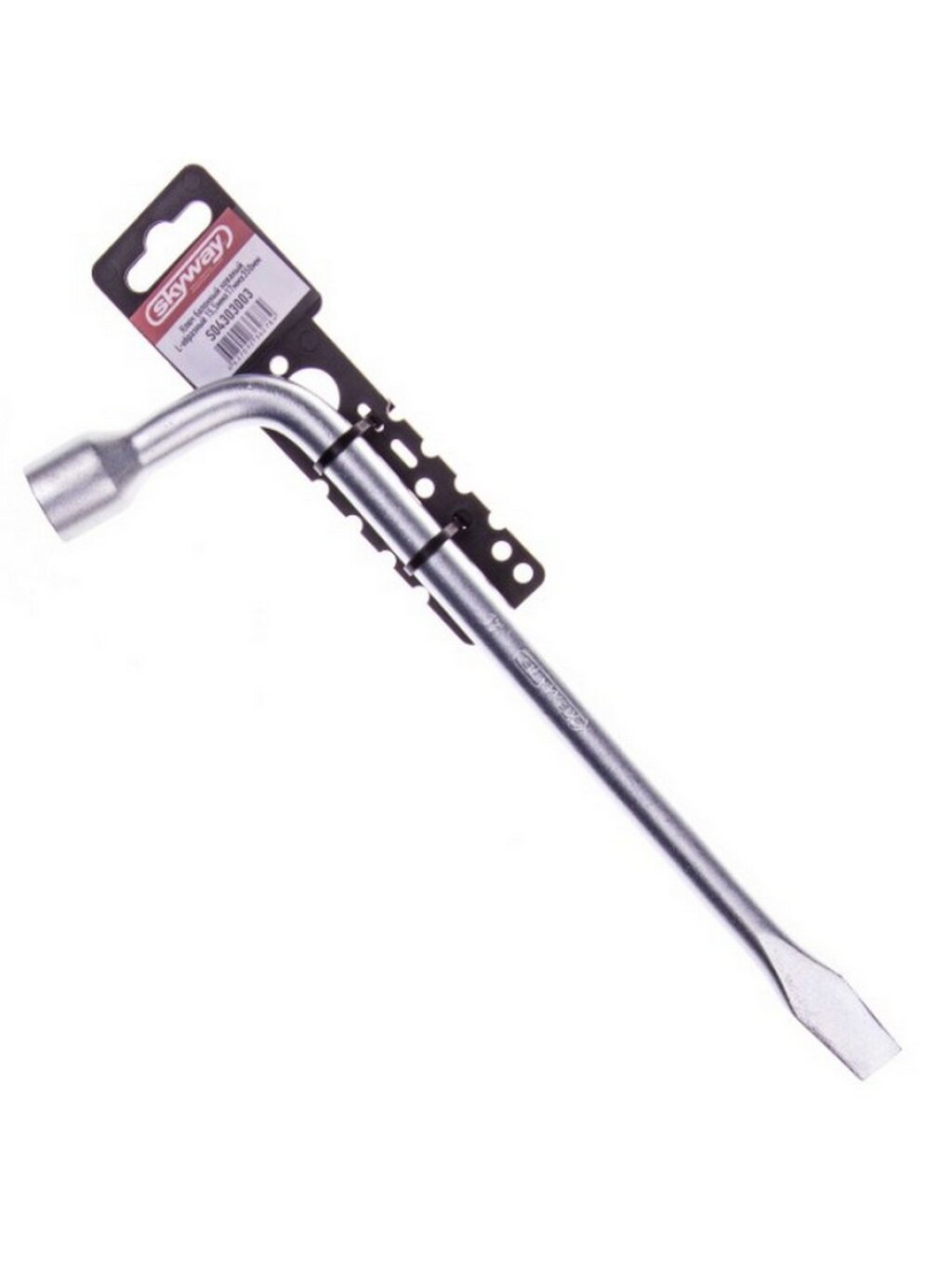 Ключ баллонный Г-образный (17) "SKYWAY" (L=350 мм, кованый)