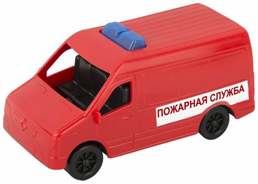 Пластиковая модель Автомобиль "Пожарная служба" для детей, игрушечный транспорт, детская машинка, сюжетно-ролевая игрушка, для игр в песочнице и дома