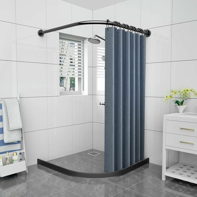 Душевая кабина 120х80, Не нужно бить кулаком, длина 90-130 см, Выдвижная длина, ширина 70-95 см, высота 200 см, Тёмно-синий