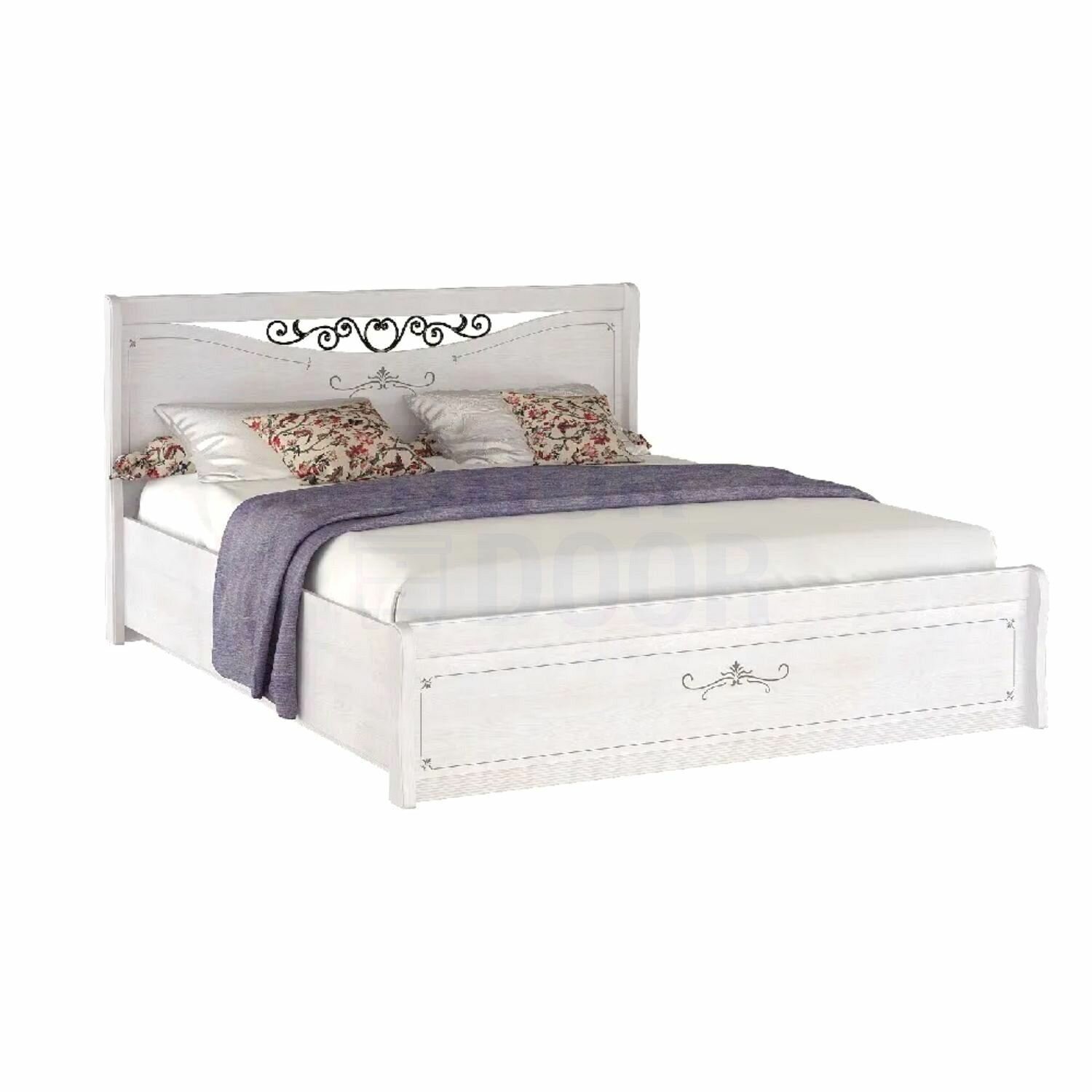 Кровать с подъемным механизмом Афродита 01, 160х200, Лиственница Сибио.