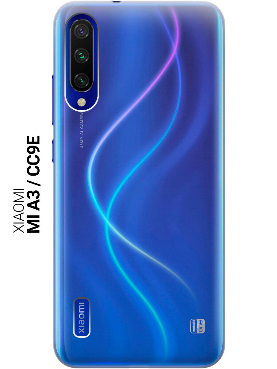 Защитный чехол на Xiaomi Mi A3, CC9e, Сяоми Ми А3, Ми СС9е прозрачный